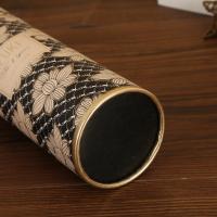 China Custom Biodegradable Paper Tube Packaging for Tea Cylinder 80mm Diameter for sale