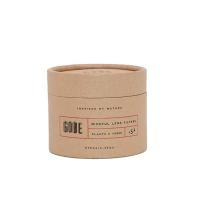 China Round Custom Tea Box Packaging Matt Laminated Debossed UVcoated for sale