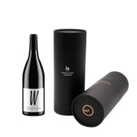 China Custom UV Printed Christmas Wine Bottle Gift Boxes Eco Friendly Matte Varnishing 500 PCS MOQ for sale