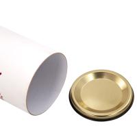 China Custom 1200gsm Cardboard Wine Gift Box 36cm Height 11cm Diameter Single Bottle Packaging for sale