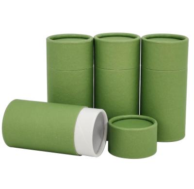 China Biodegradable Essential Oil Paper Tube Packaging Custom Logo 2mm Cardboard Cosmetic Tube for sale