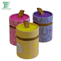 China Custom Recyclable Food Grade Paper Tube Packaging for Chocolate Candy Round Cylinder Box 500 Pcs MOQ for sale