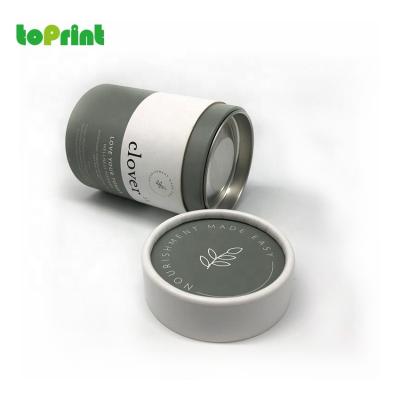 China Custom Varnished Laminated Kraft Paper Tube Box with Velvet Pillow Insert 500 Pcs MOQ for sale