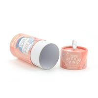 China Custom CMYK Cardboard Paper Tube Cosmetic Packaging Shampoo Round Tube 500pcs MOQ for sale