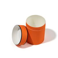 China Custom Cosmetic Paper Tube Packaging with Gold Hot Stamping Logo 500 PCS MOQ for sale