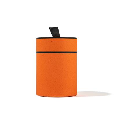 China Custom Cosmetic Paper Tube Packaging with Gold Hot Stamping Logo 500 PCS MOQ for sale