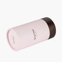 China Custom Round Paper Tube for Perfume Cosmetic Packaging Box 4 Color CMYK Printing 2mm Cardboard for sale
