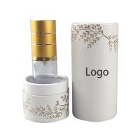 China Custom Perfume Paper Tube Packaging Box Recyclable Cosmetic Tube Box 10-15 Days for sale