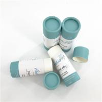 China Custom Printing Deodorant Push Up Tubes Biodegradable Packaging For Body Balm for sale