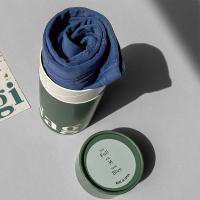 China Biodegradable Round Cylinder Packaging for Apparel Underwear T-Shirts Socks Custom Size for sale