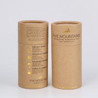 China Biodegradable Kraft Paper Tubes for Deodorant Stick with Velvet Pillow Insert Push Up Design Custom Size 500 PCS MOQ for sale