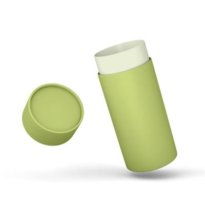 China Biodegradable Kraft Paper Tube Packaging Custom Size CMYK Printing Eco Friendly Carton Box for sale