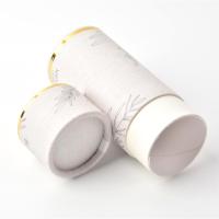 China Biodegradable Kraft Paper Tube Packaging Custom Size CMYK Printing Eco Friendly Carton Box for sale