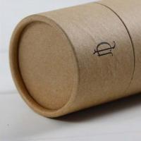 China Biodegradable Kraft Paper Tubes with EVA Insert Custom Size for Deodorant Packaging for sale