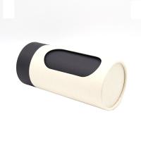 China Custom 4C Corrugated Window Boxes Biodegradable Kraft Paper Tube Packaging 800-1500gsm for sale