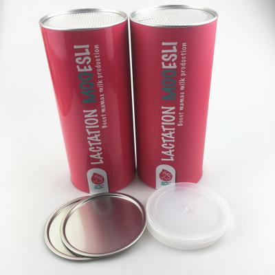 China 46mm Paper Composite Cans , Antimoisture Paper Cylinder Containers for sale