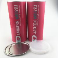 China 46mm Paper Composite Cans , Antimoisture Paper Cylinder Containers for sale