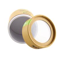 China Custom Composite Paper Tube Can with Tin Lid Blister Insert Pantone Printing 500 Pcs MOQ for sale