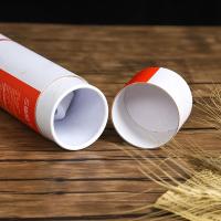 China Custom Composite Paper Tube Can with Tin Lid Blister Insert Pantone Printing 500 Pcs MOQ for sale