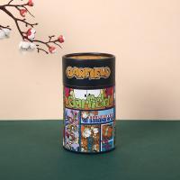 China Foam Paper Composite Cans 200mm Diameter 2mm Thickness Embossed for sale