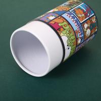 China Foam Paper Composite Cans 200mm Diameter 2mm Thickness Embossed for sale