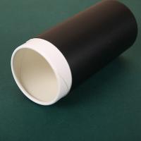 China Food Grade Composite Paper Can with Tin Lid Custom CMYK Printing Cardboard Cylinder Packaging 500 PCS MOQ for sale