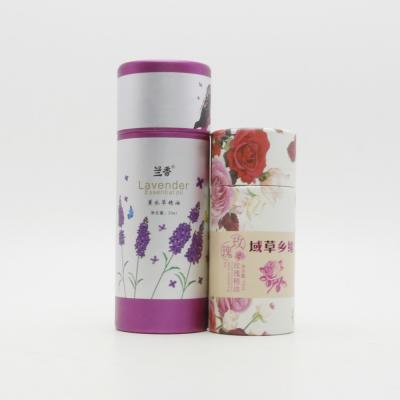 China Custom Kraft Paper Tube Pen Holder with Magnet Closure CMYK Printed Packaging for sale