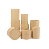 China Custom Blister Cylinder Paper Tube Packaging A4 Paper Material Pen Holder Presentation 500 PCS MOQ for sale