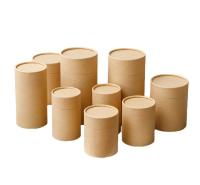 China Custom Blister Cylinder Paper Tube Packaging A4 Paper Material Pen Holder Presentation 500 PCS MOQ for sale