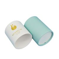 China 157gsm Cardboard Cylindrical Packaging Box Custom CMYK Printed Paper Tubes 3000pcs MOQ for sale