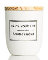 China 10903 Jar Glass Candles for sale