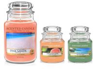China 10931 Jar Glass Candles for sale