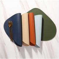 China Nordic style Western food mat leather dinner mat for home use washable,waterproof,antislip for sale