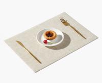 China Nordic Instagram Square Leather Dining Mat Double sided Home Hotel Western Dining Mat Waterproof and Thermal Insulation for sale