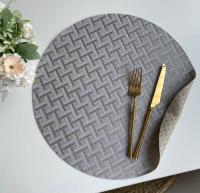 China Home Decor Products table mat with dot backing top unique for room decor for sale