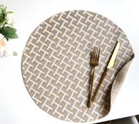 China Home Decor Products table mat with dot backing top unique for room decor for sale