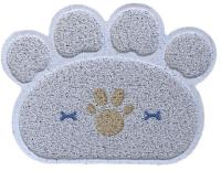 China Durable PVC Coil Mat for PET and Home, Foot Sahpe with Printing PVC Cat Mat for sale