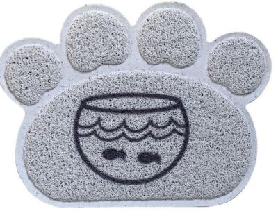 China Environmentally Friendly PVC Coil Mat for Sustainable Living Pet dining mats, foot mats, cat litter mats for sale