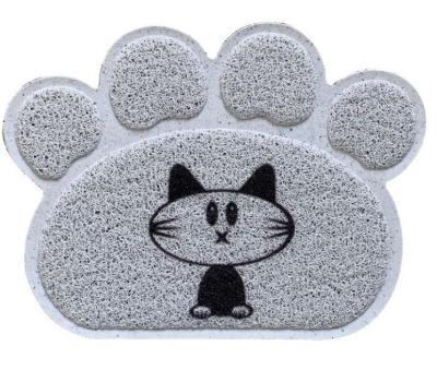 China Upgrade Your Flooring with PVC Coil Mat Customizable and Affordable Pet dining mats, foot mats, cat litter mats for sale