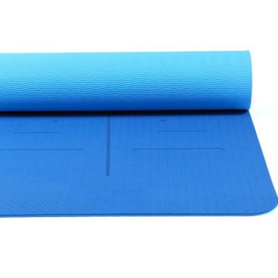 China Customizable and Waterproof TPE Yoga Mat for Exercise 1.2kg Suitable For Yoga for sale