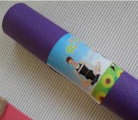 China 6mm PVC Mat for Exercise Non-Toxic and Eco-Friendly Material PVC Yoga Mat for Excercise for sale