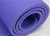 China TPE YOGA MAT HIGH QUALITY VIOLET COLOR YOGA MAT FOR GYM EXTRA THICK EXERCISE MAT for sale