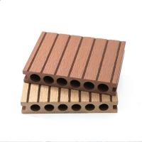 China WPC Building Deck Material Laminate Wood Plastic WPC Composite Decking for sale