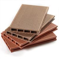 China Wood-Plastic Composite Flooring Technics and Customized Color Decking for sale