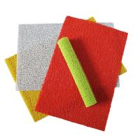 China Top Quality Affordable Home Decor PVC Products New Home Decor Mat Spray Silk Meal Mat for sale