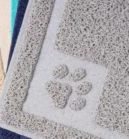 China Pet Accessories Animal Durable Anti Slip Waterproof trapper food pet cat litter mat for sale
