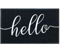 China Your Floors' Best Choice Black PVC Coil Mat with Boarder Durable and Affordable PVC Flooring Mat for sale