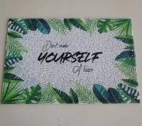 China High Quality Anti-Slip Durable PVC Customized Pattern Printing Door Mat for Kitchen for sale
