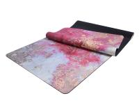 China Yoga & Pilate Exercise Yoga Mat Custom eco friendly rubber yoga mat with logo printing for sale