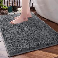China Encrypted and thickened Chenille floor mat, absorbent carpet, non slip bathroom mat, non slip foot mat, plush bathroom for sale